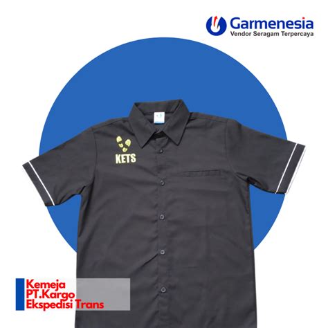 Kemeja PT Kargo Ekspedisi Trans Garmenesia Vendor Seragam Terpercaya