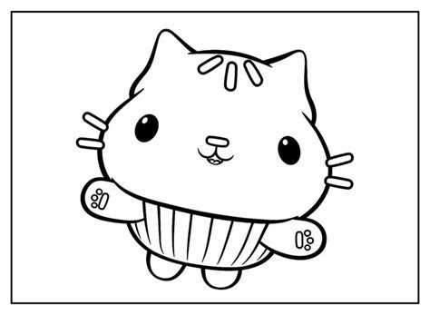 Desenhos da Casa Mágica da Gabby para colorir Bora Colorir