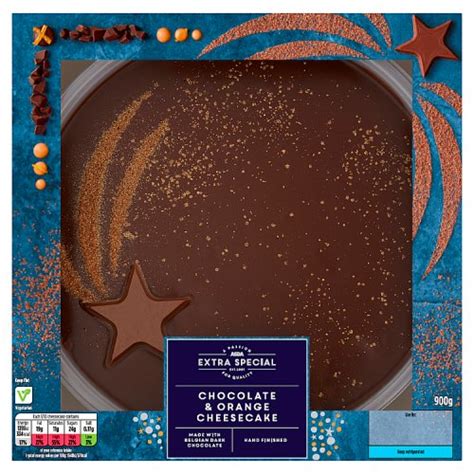 Asda Extra Special Chocolate Orange Cheesecake 900g Really Good Culture
