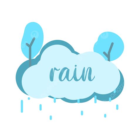 ícone Ou Logotipo De Chuva De Nuvem Azul PNG Nuvem Chuva ícone