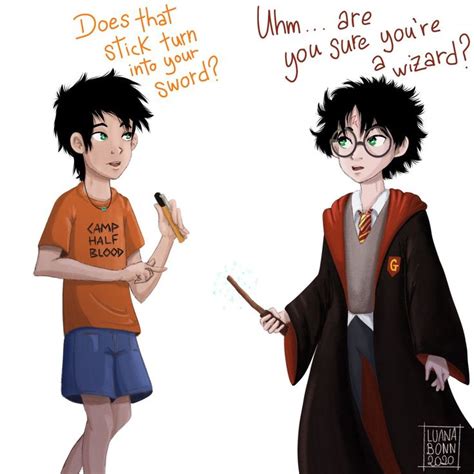 Percy Meeting Harry Eroi Dell Olimpo Olimpia
