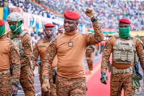 Thousands Welcome Military Leader Captain Ibrahim Traore In Burkina