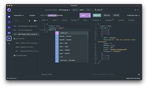 Insomnia Rest Client