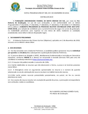 Fillable Online Fillable Online Servio Pblico Federal MINISTRIO DA