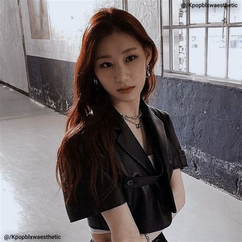 Chaeryeong Aesthetic ⛓️🖤 Itzy Aesthetic