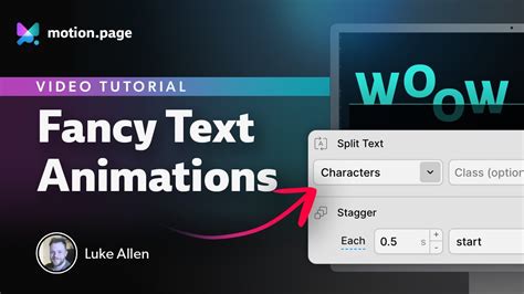 Create Epic Text Animations In WordPress Using Motion Page YouTube