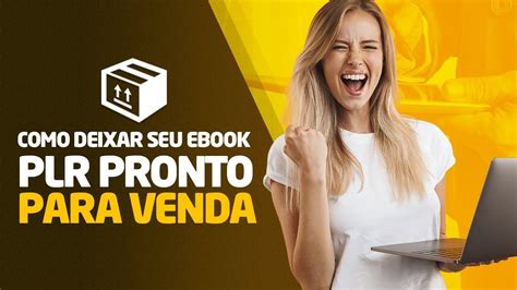 Como Deixar Um Ebook PLR Pronto Para Venda De Forma Profissional YouTube