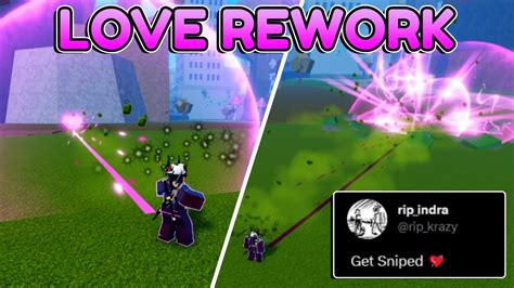 Blox Fruits New Rework Love Fruit Skill Rip Indra S Best Friend