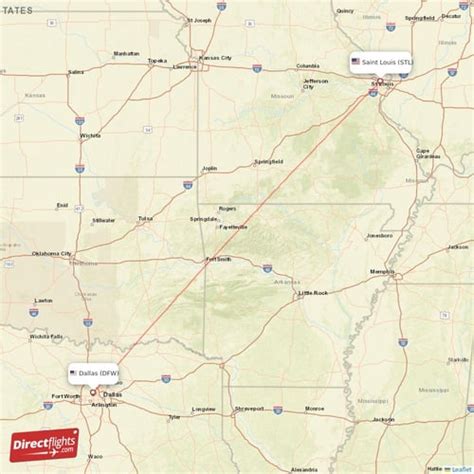 Direct Flights From Dallas To Saint Louis DFW To STL Non Stop