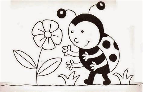 Bauzinho Da Web Ba Da Web Desenhos E Riscos De Joaninhas Para