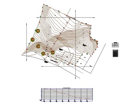 Modelo Plano Topografico En AutoCAD Descargar CAD Gratis 1 63 MB