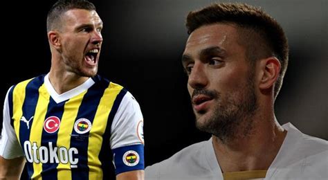 Fenerbahçe de muhteşem ikili Edin Dzeko ve Dusan Tadic fırtınası