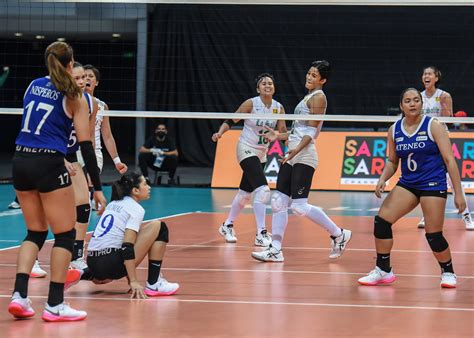 UAAP Volleyball La Salle Conquers Ateneo In Thriller To Close In On