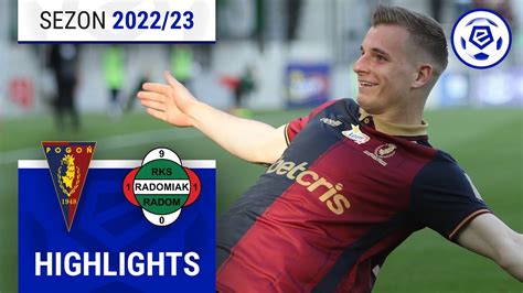 Pogoń Szczecin Radomiak Radom 4 0 SKRÓT Ekstraklasa 2022 23 34