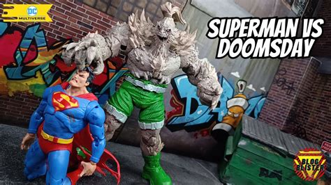 DC Multiverse Superman VS Doomsday McFarlane Toys Gold Label Reseña