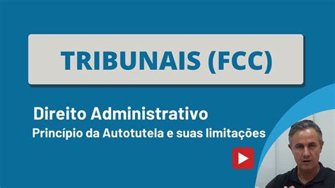 Principio Da Autotutela Administrativo