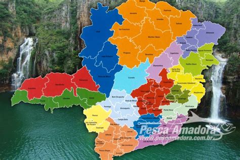 Ministério do Turismo divulga novo mapa turístico de MG Portal Pesca