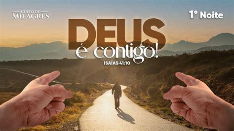 Culto de Milagre Deus é contigo 1º noite de Campanha YouTube