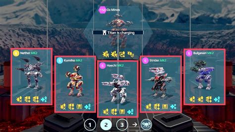 War Robots Dash Group In Heachi Bulgasari Kumiho Strider