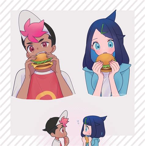 Liko And Roy Pokemon And More Drawn By Rei Hinketsu Danbooru
