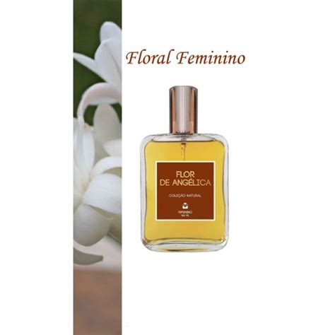 Perfume Feminino Natural Flor de Angélica 100ml Floral no Shoptime