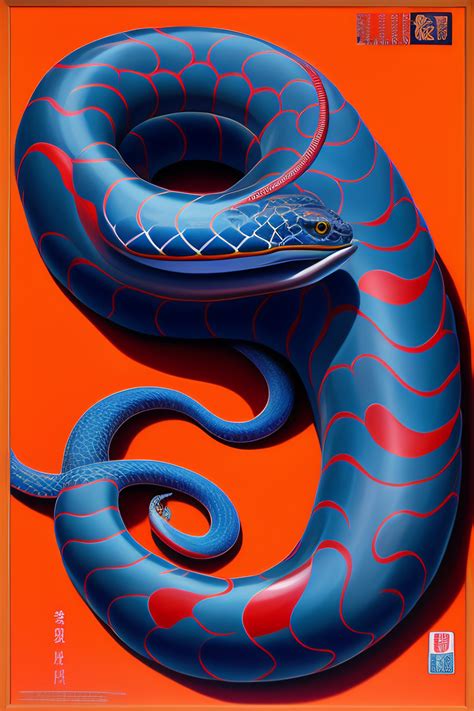 Lexica Detailed Paint Of Giant Snake Full Body Highly Detailed
