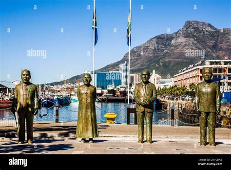 Nelson mandela frederik de klerk Banque de photographies et dimages à