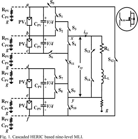 Figure 1 From A Cascaded HERIC Based Multilevel Inverter For Reducing