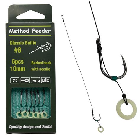 Teflonowe Haczyki Method Feeder Na Przyponie 8 ANGEL Sport Haczyki