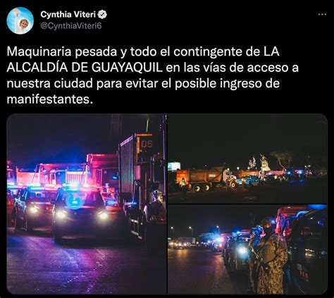 Radio Pichincha on Twitter ATENCIÓN Alcaldesa de Guayaquil