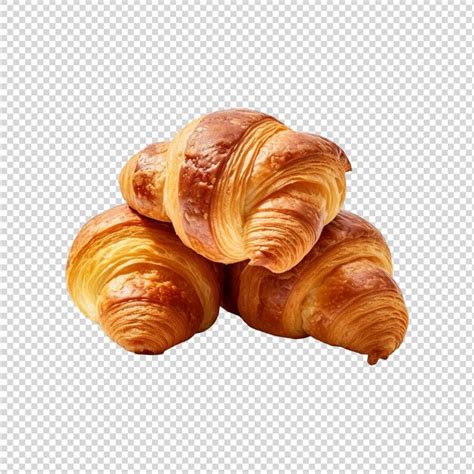 Premium Psd Croissant Isolated On White Background