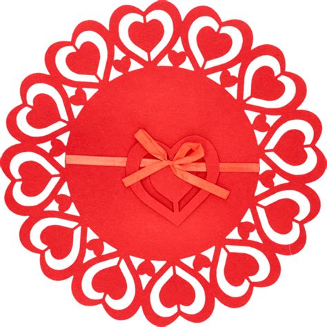 ELOY Valentines podkładka czerwona zestaw 2 szt Drogeria