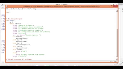 20 python archivos de texto youtube