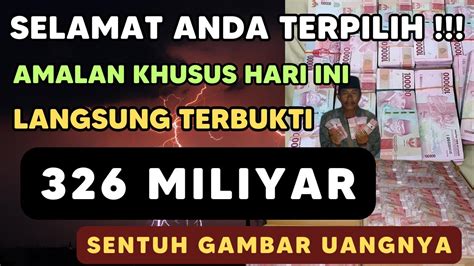 Nyata Terjadi Hari Ini Putar X Uang Datang Berkali Kali Buktikan Jika