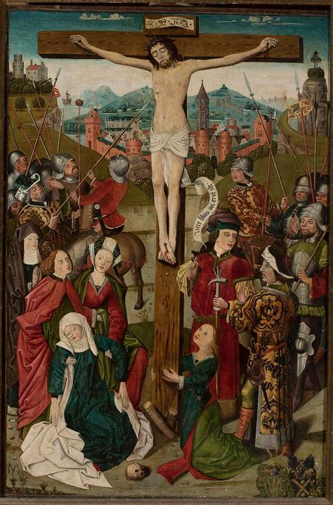 Nieznany Malarz Norymberski Crucifixion Of Christ M Ob 1405 MNW