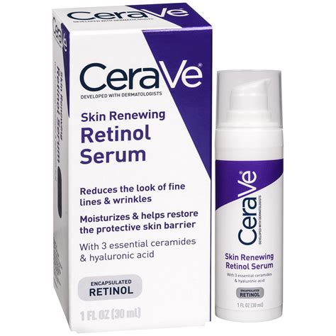 CeraVe Skin Renewing Retinol Serum 1 Fl Oz Walmart