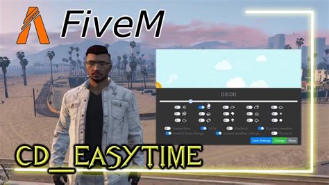 FiveM ESX FREE CD Easytime Wetter Zeit Script Installation