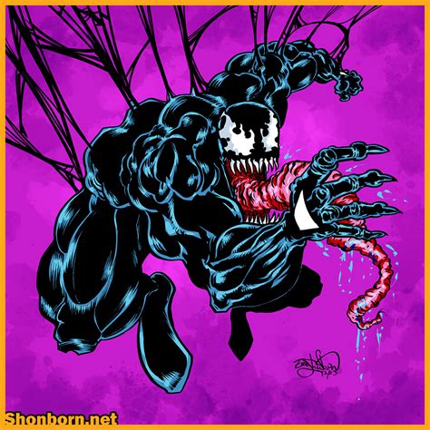 Venom Process Video Shonborn S Art Blog