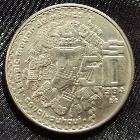 Moneda De Pesos Diosa Azteca De La Luna Coyolxauhqui En Venta En