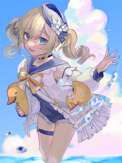 Barbara Pegg Genshin Impact Image By Raku Pixiv