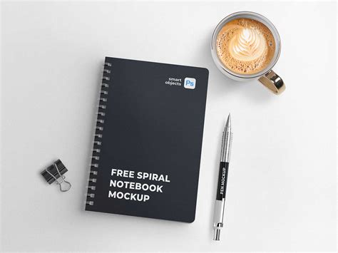 Free Notebook Mockups The Free Mockup