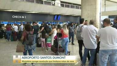 Jornal Hoje Ministério revoga resolução que limitava rotas de voos no