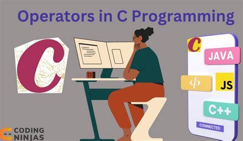 operators in c programming coding ninjas