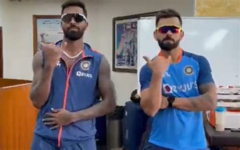 WATCH Virat Kohli And Hardik Pandya Show Dance Moves Ahead Of
