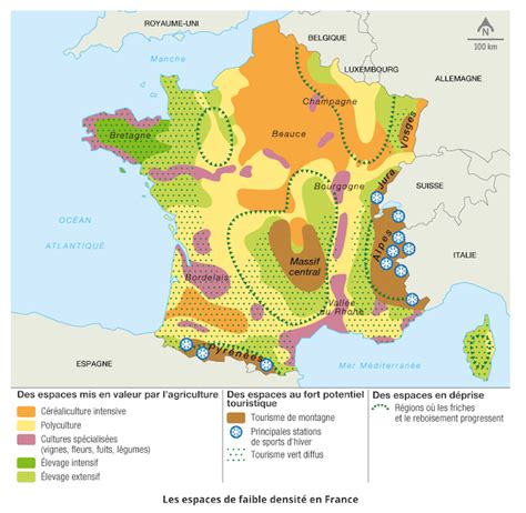 Objectif Brevet en histoire géographie et EMC Les espaces de faible
