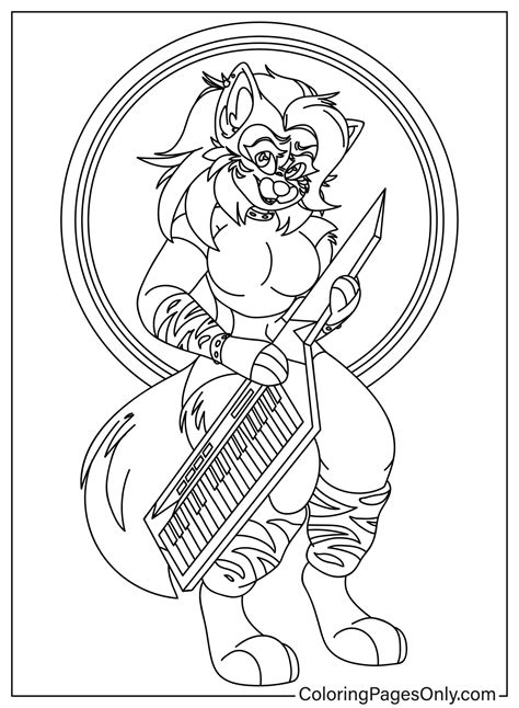 Roxanne Wolf Coloring Page Free Printable Wolf Coloring Pages For