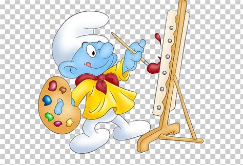 Smurfette Gargamel Papa Smurf The Smurflings Brainy Smurf Png Clipart
