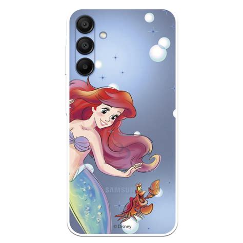 Capa Oficial Disney A Pequena Sereia Ariel e Sebastião Bubbles para
