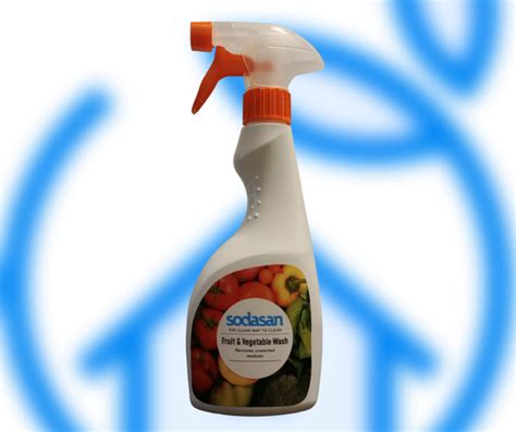 Sodasan płyn do czyszczenia warzyw i owoców 500ml Healthy Leaves