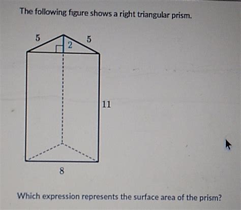 The Following Figure Shows A Right Triangular By Ai R Math